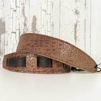 AGH | El Dorado Durango Strap - Gator Brown