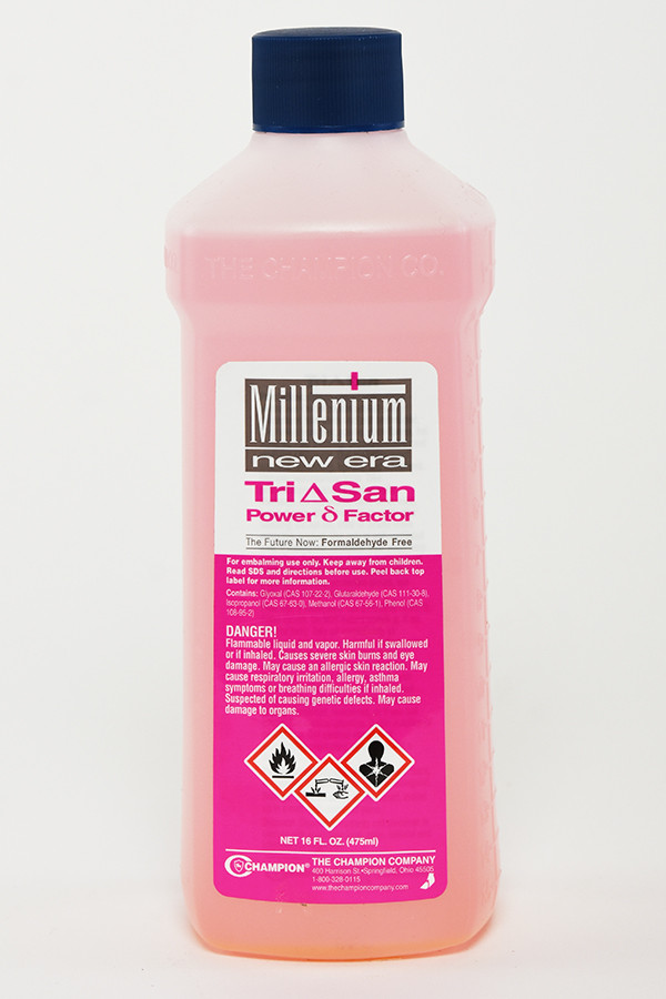 Tri-San Power Factor: Non-Formaldehyde Embalming