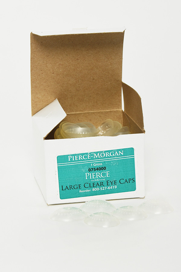 Morgan Eye Caps – Oval, Large & Small, 144 Count
