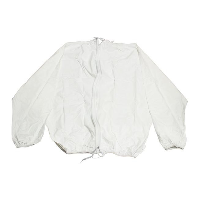 White Plastic Shirt Jackets for Embalming | Champion