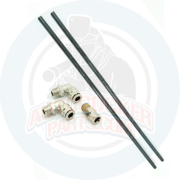 Macroline Hose & Fittings Kit - Chrome / AutoCockerPart.com