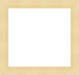 22x22 Unfinished Obeche Wood Moulding | Custom Frame