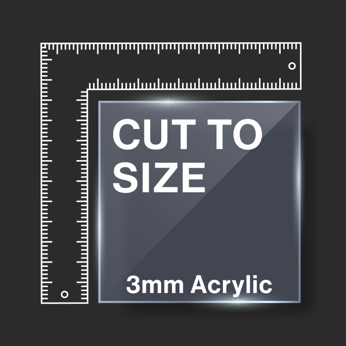 3mm Acrylic Cut To Size - Mainline Mouldings