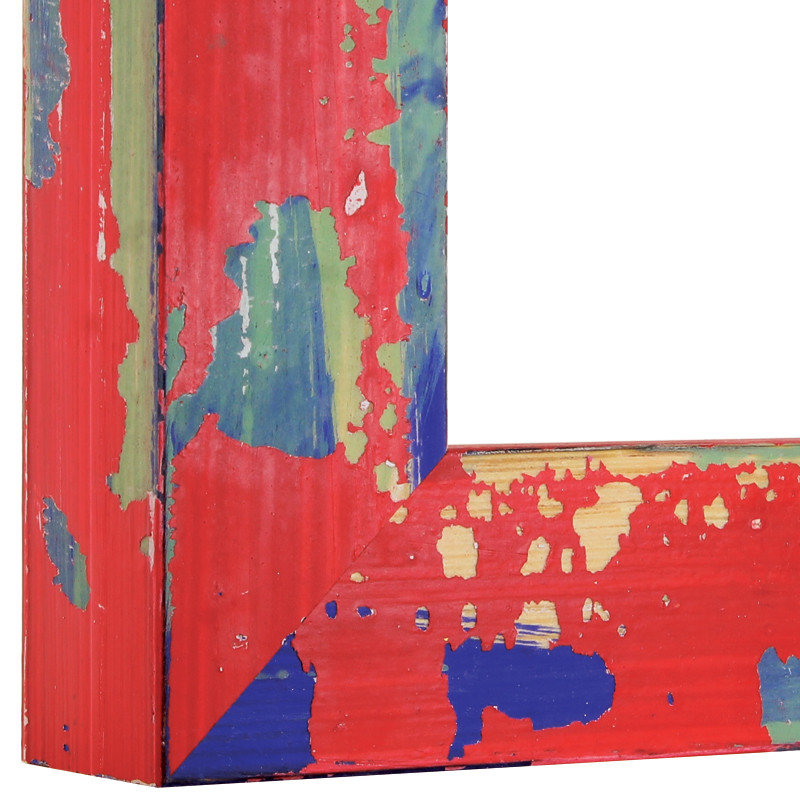 Art Attack 44mm Red Paint Splatter Wood Moulding - Mainline Mouldings
