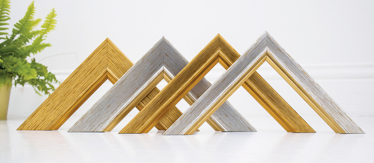 Buy Naples Flat Silver Gold Edge Polcore Moulding Online | Mainline ...