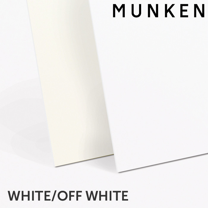 MBD-X001 Munken Duo White/Off White White Core Mountboard - Mainline ...