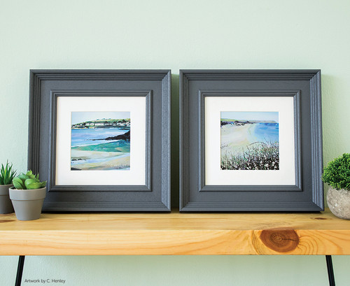 Buy 53mm Fletcher Dark Grey Picture Frame Moulding Online | Mainline ...