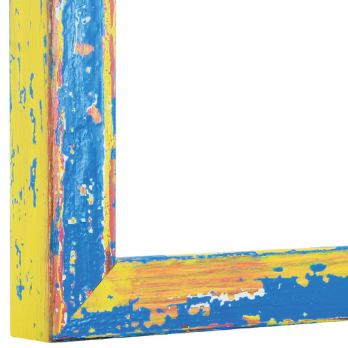 Buy 20mm Blue Paint Splatter Wood Moulding | Mainline Mouldings