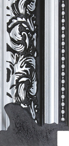 Add Elegance to Your Artwork with Dahlia 43mm Silver Ornate Polcore ...