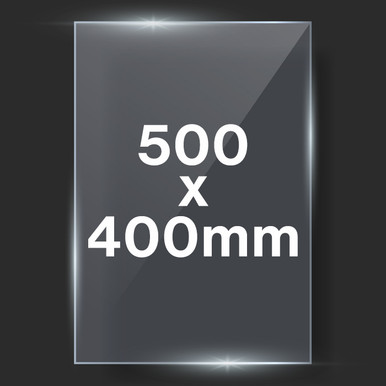 500x400mm 2mm Picture Frame Glass