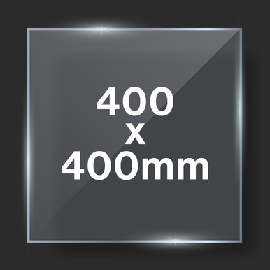 40cm Square Picture Frame Glass