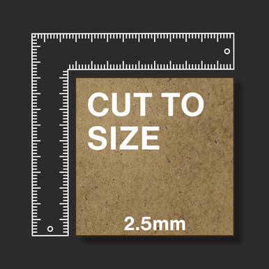 2.5mm MDF Cut To Size