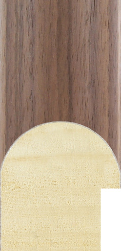 Buy 43mm Walnut Veneer Wood Moulding| Mainline Mouldings