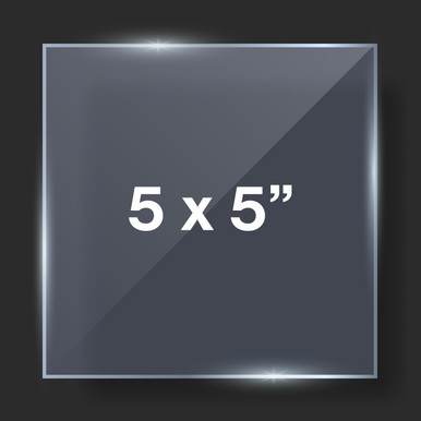 5x5" 2mm Float Glass