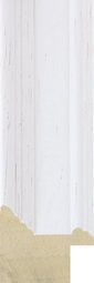 Buy 30mm Fletcher White Picture Frame Moulding Online | Mainline Mouldings