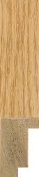 Buy Double Rebate Brushed Oak BASICS Online | Mainline Mouldings
