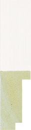 Buy Double Rebate Flat Brushed White Online | Mainline Mouldings
