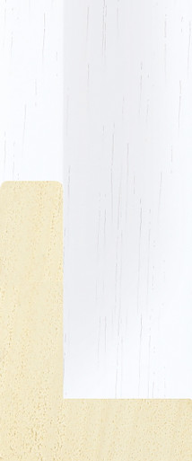 Buy White Woodgrain L Shape Basics Online | Mainline Mouldings