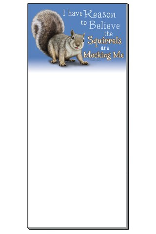 Squirrels are mocking me Notepad