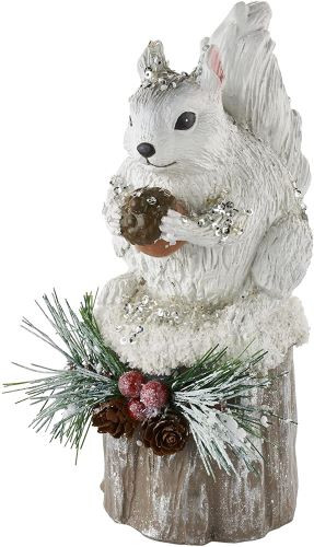 White Squirrel Figurine Department 56