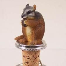 Chipmunk Bottle Stopper