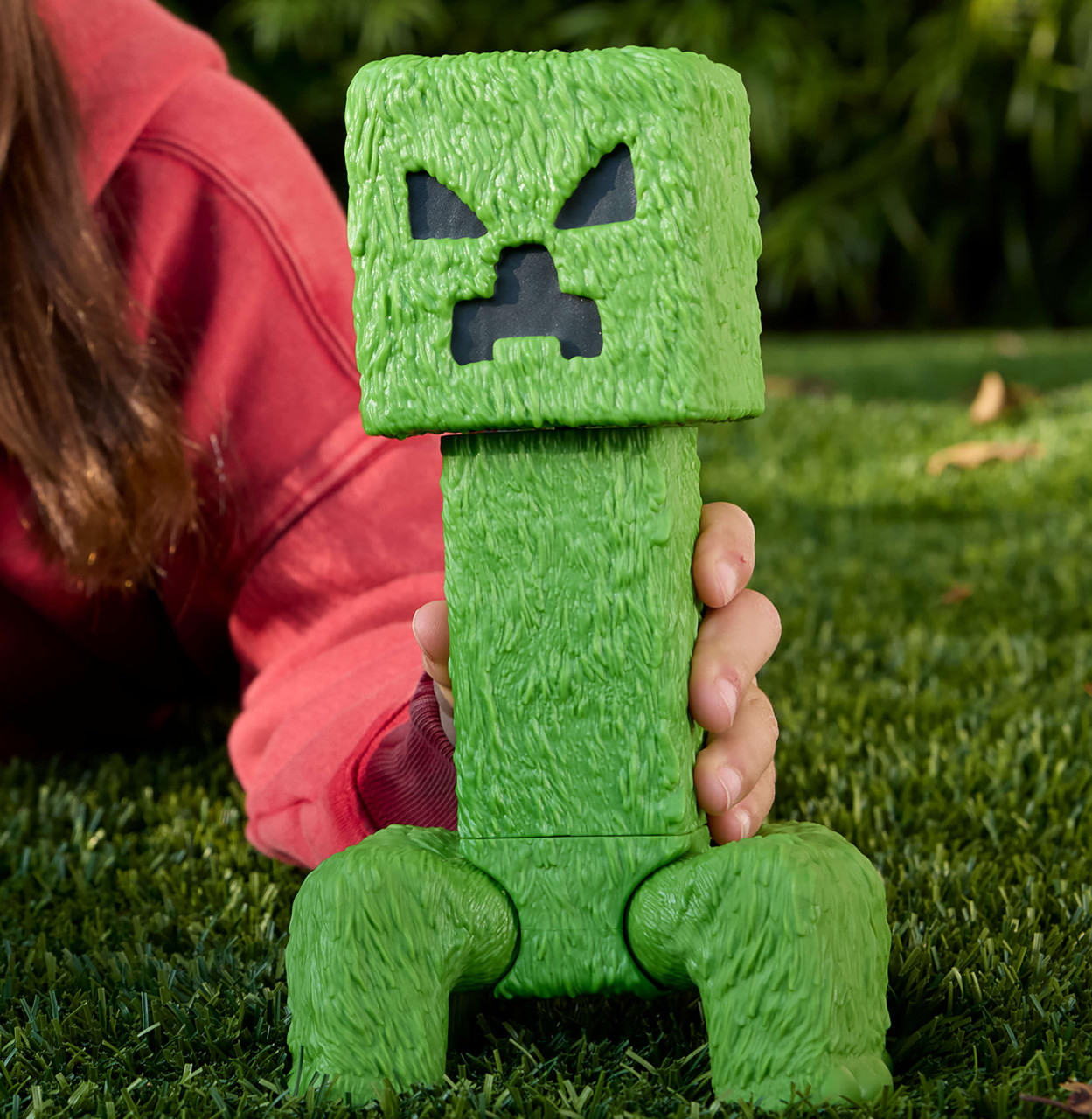 Mattel Minecraft Large-Scale Action Figure, 12-inch Posable Creeper Toy ...