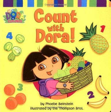Count with Dora! (Dora the Explorer) - superdealbookstore