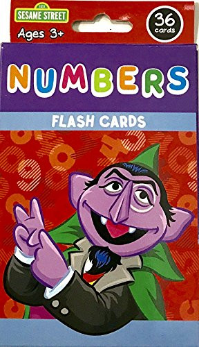 Sesame Street Educational Flashcards-Numbers with the Count ...