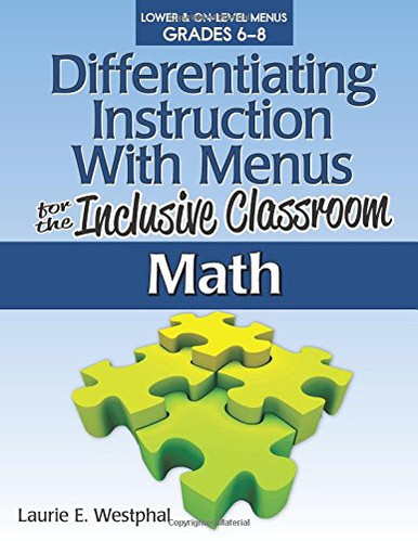 Differentiating Instruction With Menus for the Inclusive Classroom ...