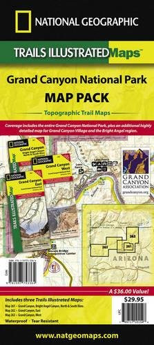 Grand Canyon National Park [Map Pack Bundle] (National Geographic ...