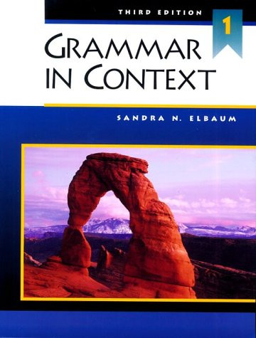 Grammar in Context 1, Third Edition (Student Book) - superdealbookstore