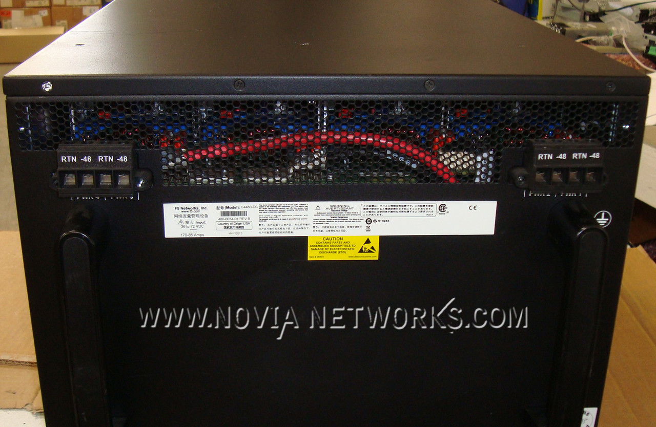 F5 VIPRION Chassis | F5-VPR-LTM-C4480-DCN | Novia Networks