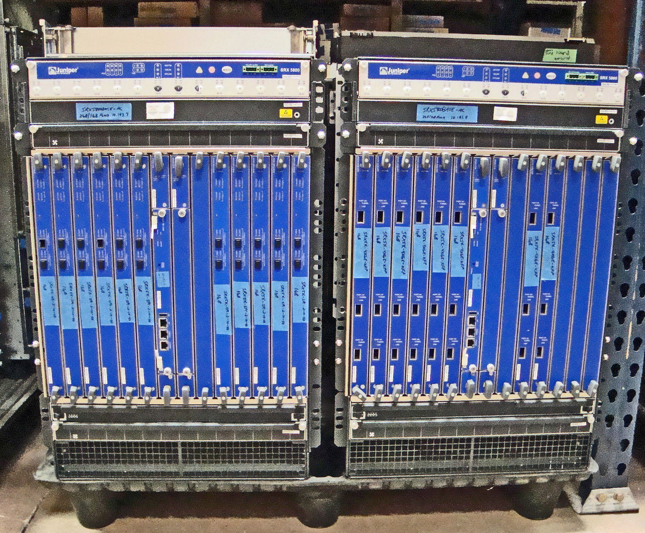 SRX5800BASE-AC | Juniper SRX5800 base chassis | SRX5K-RE-13-20 SRX5K ...