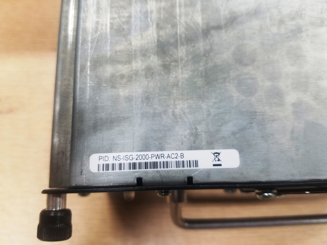 Juniper Networks NS-ISG-2000-PWR-AC2 Power Supply Refurbished