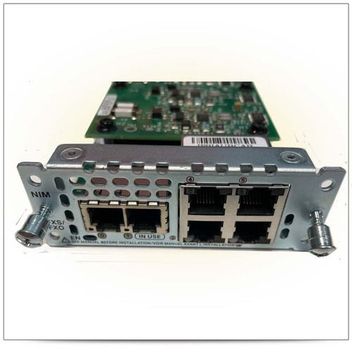 Cisco NIM-2FXS/4FXO 2-Port FXS 4-Port FXO Network Interface Module