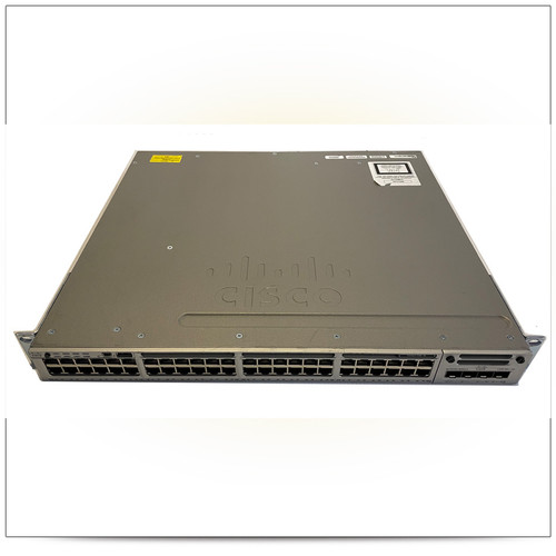 Cisco WS-C3850-48T-L 48 Port Gigabit Managed Switch with Dual AC PS ...