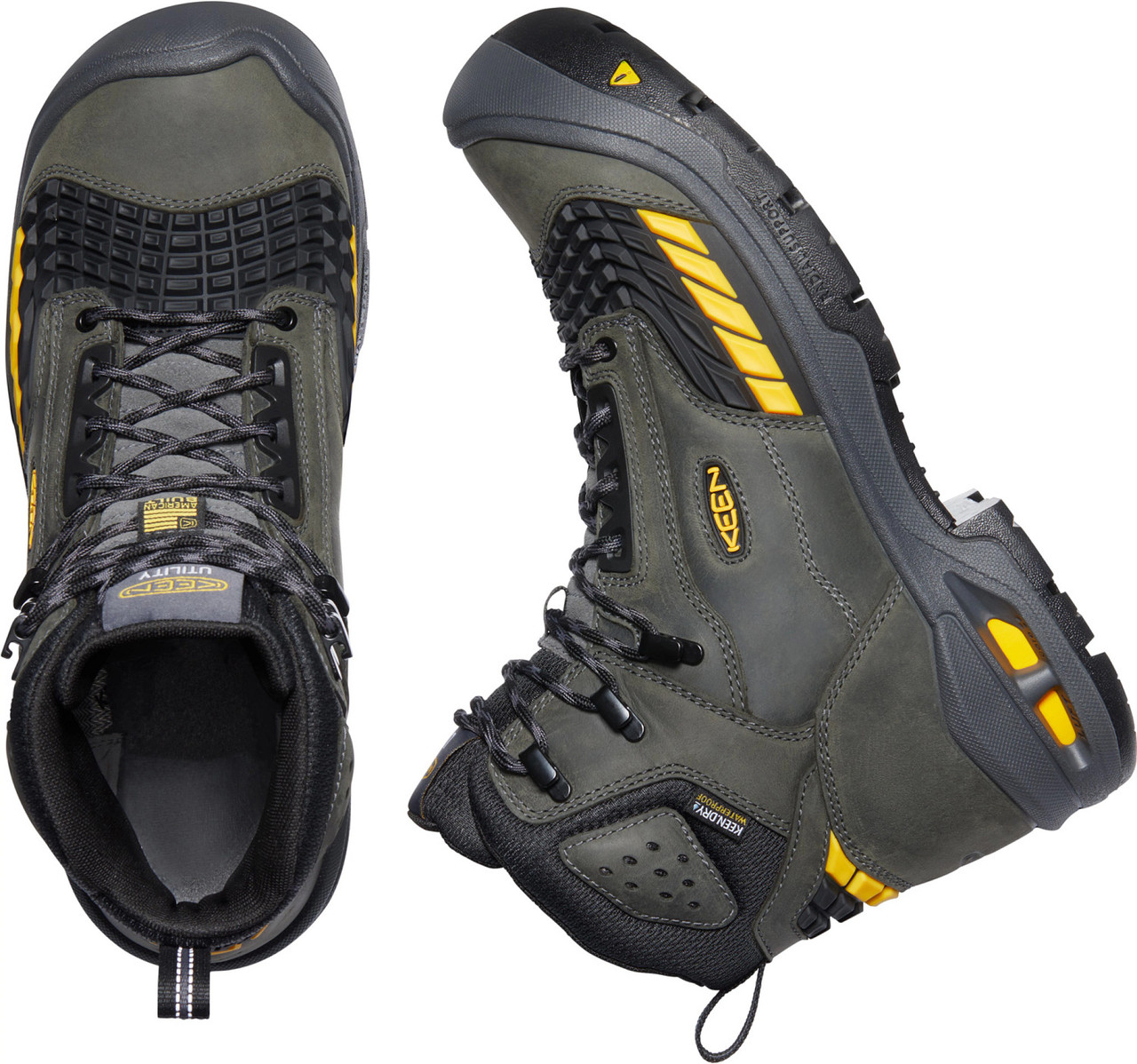 Keen Utility Troy #1025697 Men's 6" Waterproof Carbon-Fiber Safety Toe ...