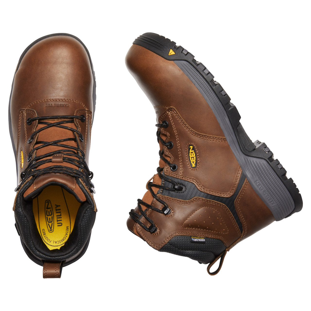 Keen Utility CHICAGO #1024209 Men's 6" Waterproof Carbon-Fiber Safety ...