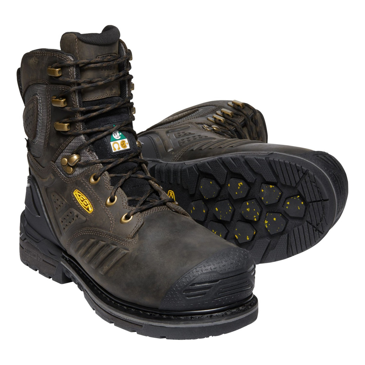 KEEN Utility Philadelphia #1022081 Men's 8" Waterproof 600g Insulated ...