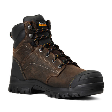 Ariat Treadfast #10040405 Women's 6" Waterproof Steel Safety Toe Work Boot