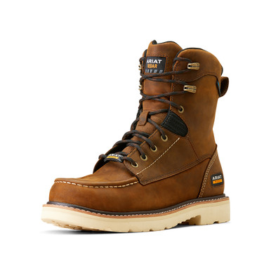 Ariat Rebar Lift #10047029 Men's 8" Waterproof Regular Moc Toe Work Boot