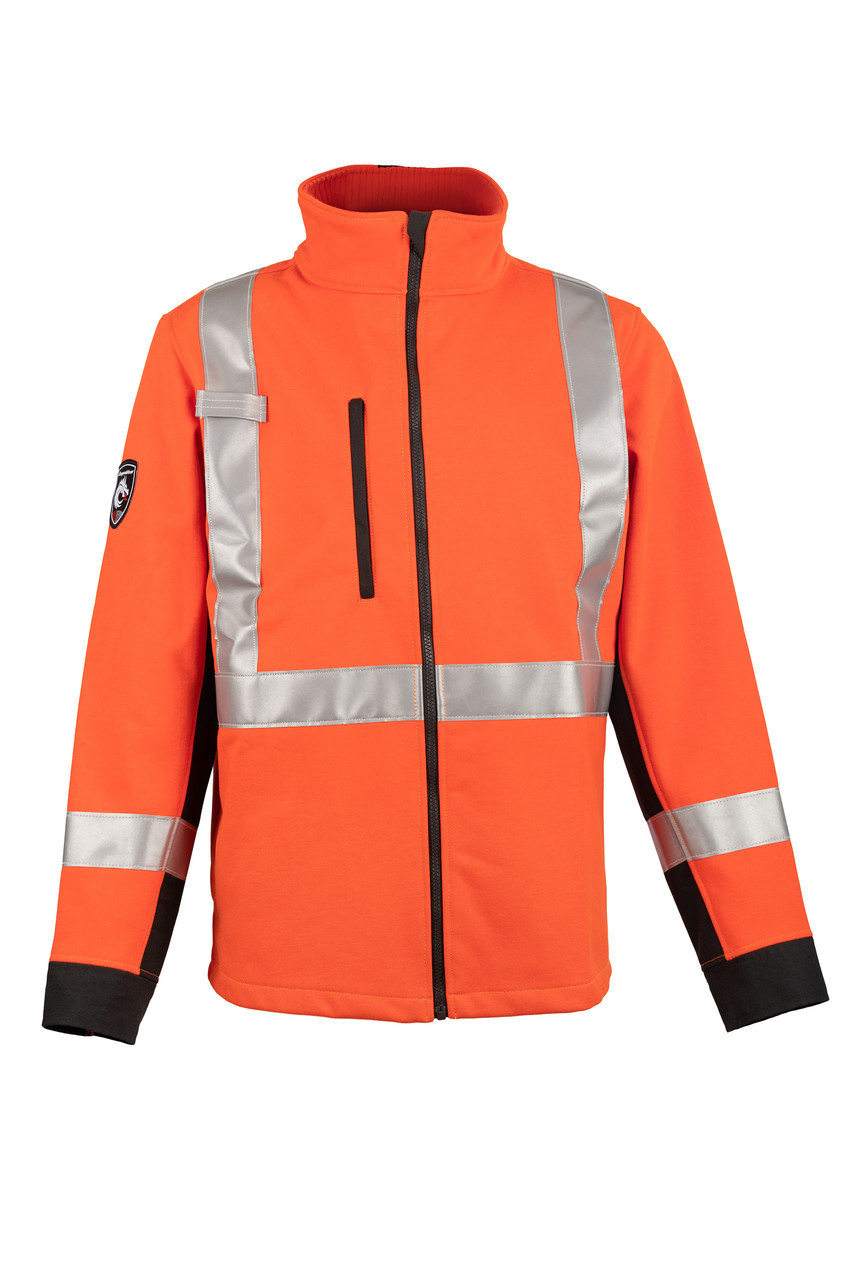 The Shield Soft Shell Hi-Vis | Flame-Resistant Hi-Vis Jacket