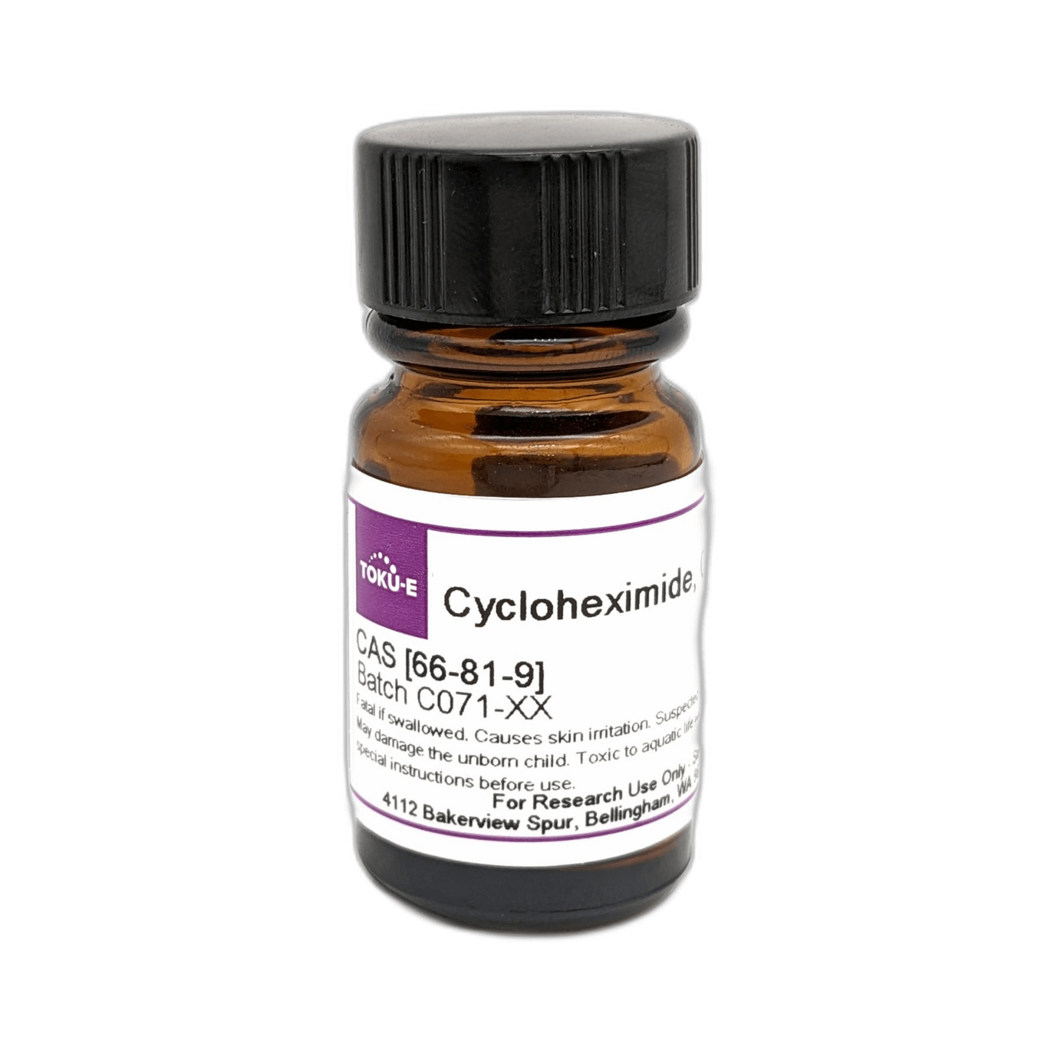 Cycloheximide, CulturePure-protein synthesis inhibitor-TOKU-E