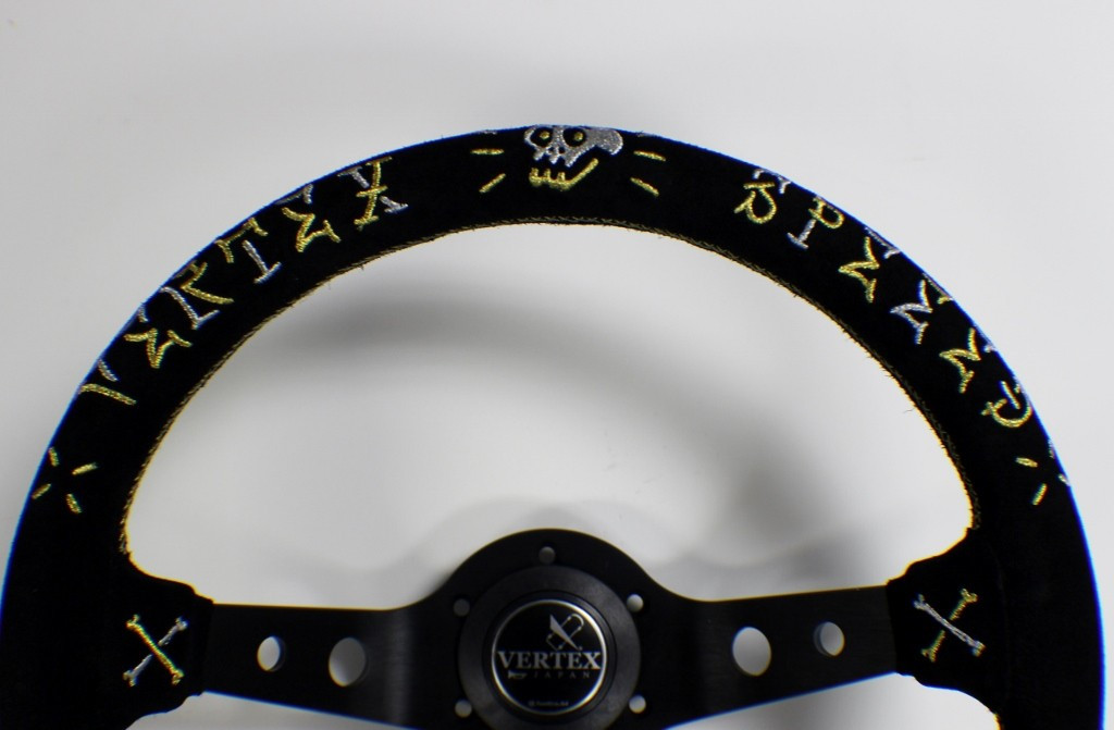 Vertex Speed Steering Wheel Gold & Silver - Ligma Performance