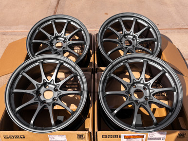 Volk CE28 N-Plus M-Spec - 18x9.5 +38 - Blast Gunmetal - Ligma Performance