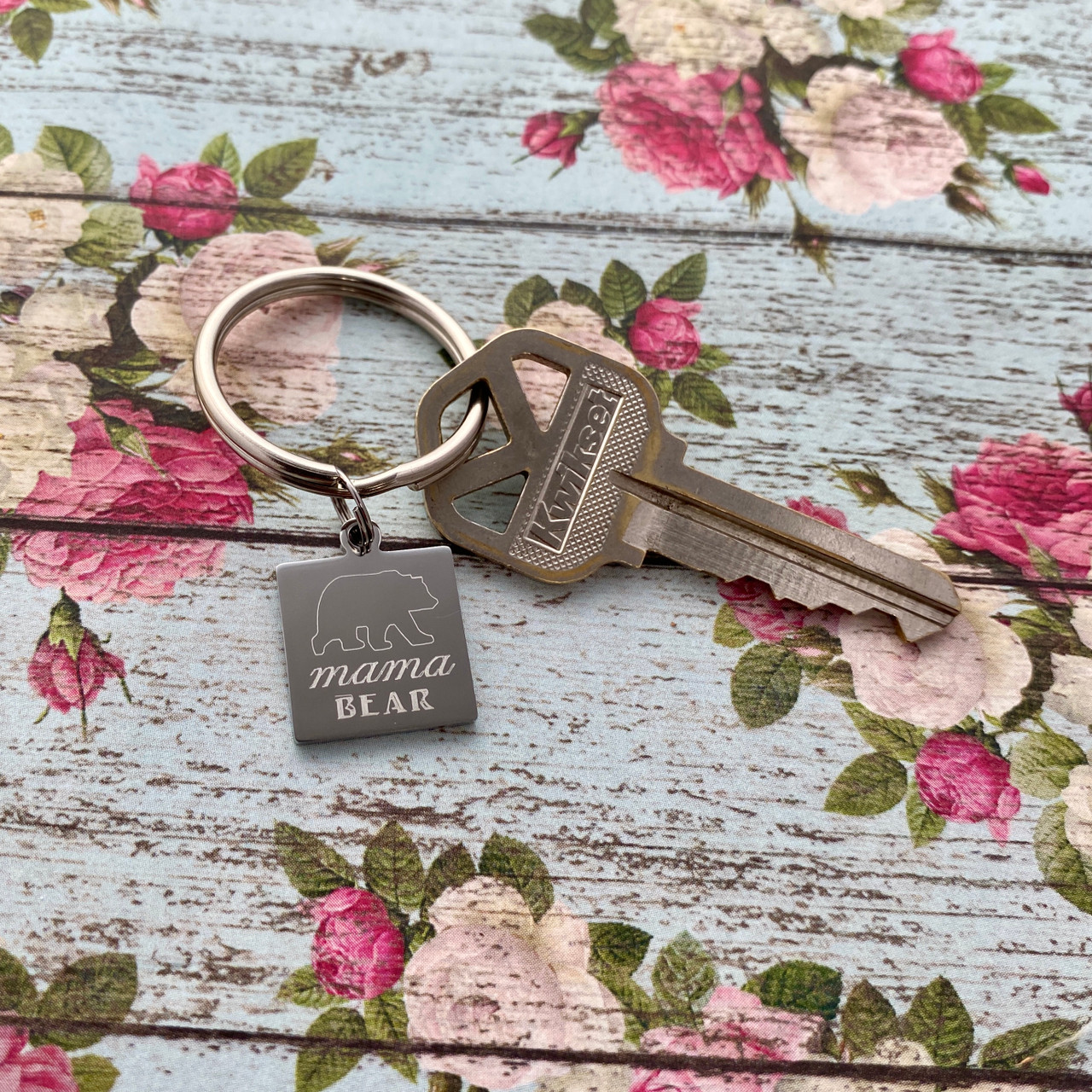 Mama Bear Keychain - My Captured Journey