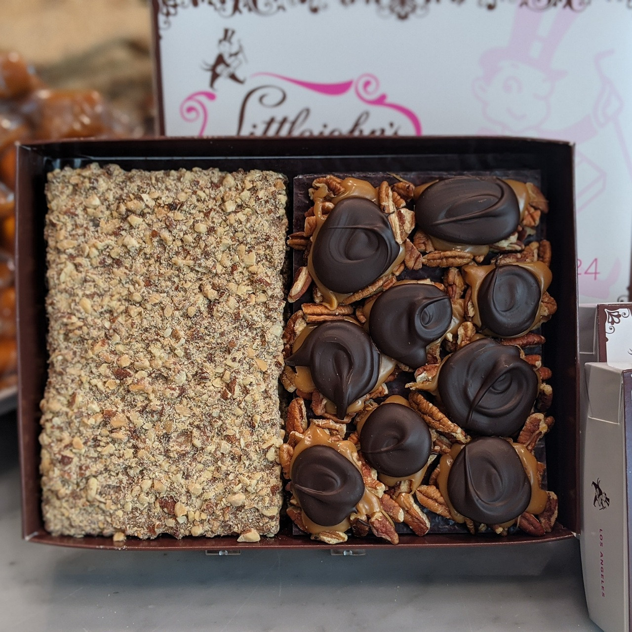 World Famous English Toffee handmade at Littlejohn's Candies