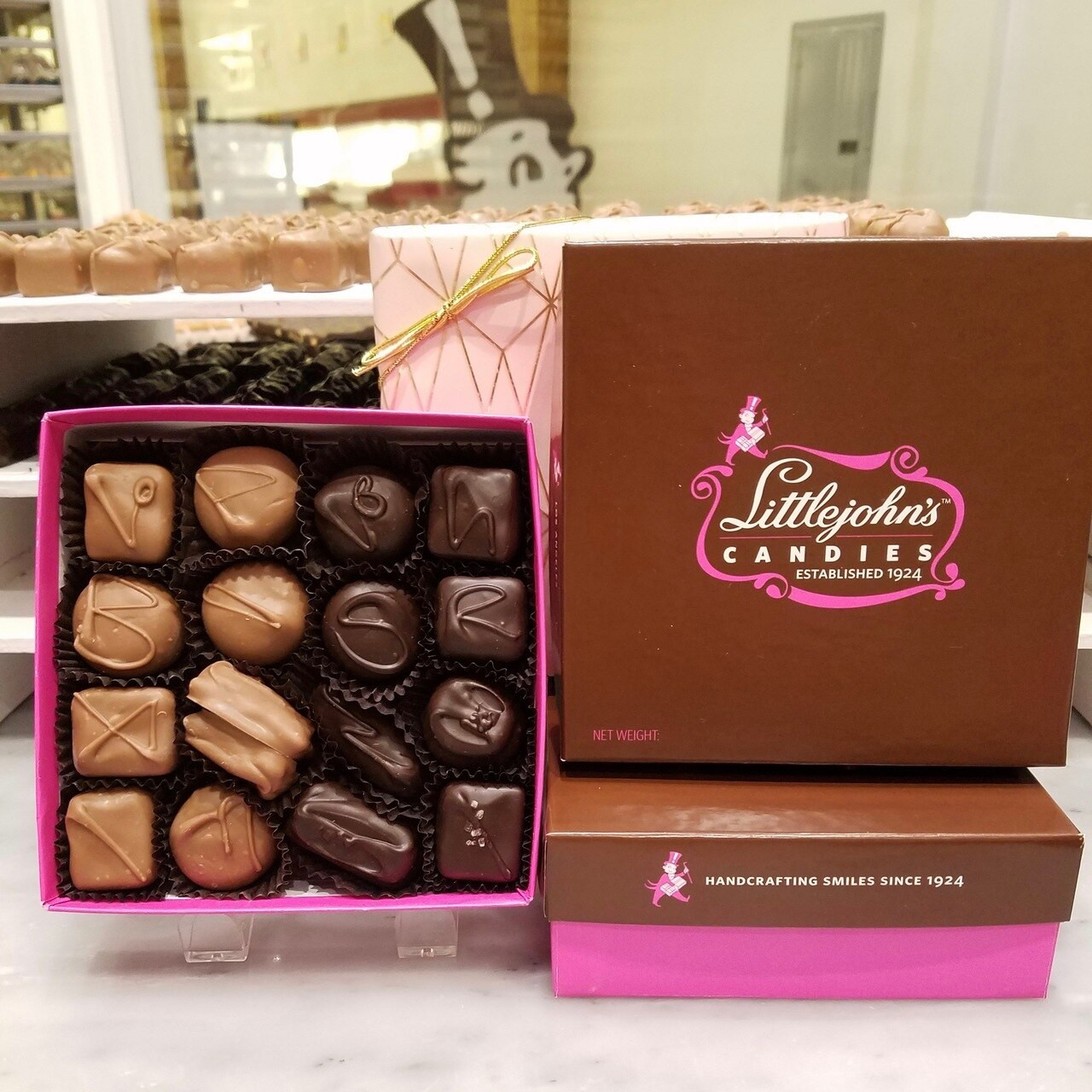 Assorted Chocolates - 15 Piece Box - Littlejohn's Candies