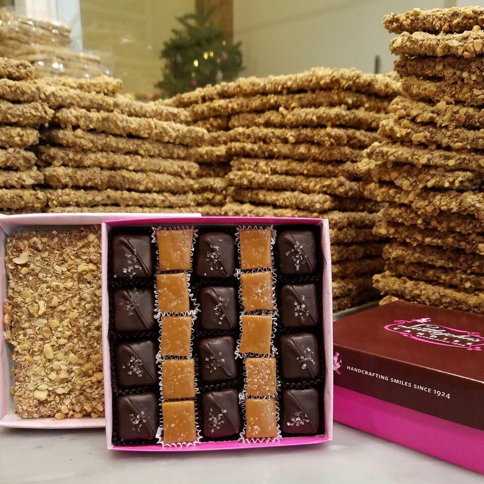 World Famous English Toffee handmade at Littlejohn's Candies