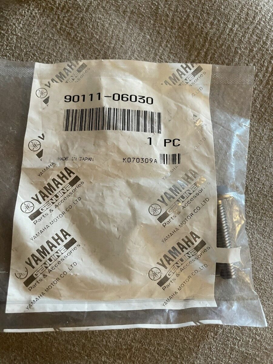 YAMAHA Bolt Hex Socket Button R6 R1 OEM 90111-06030 - Sun Coast Cycle ...